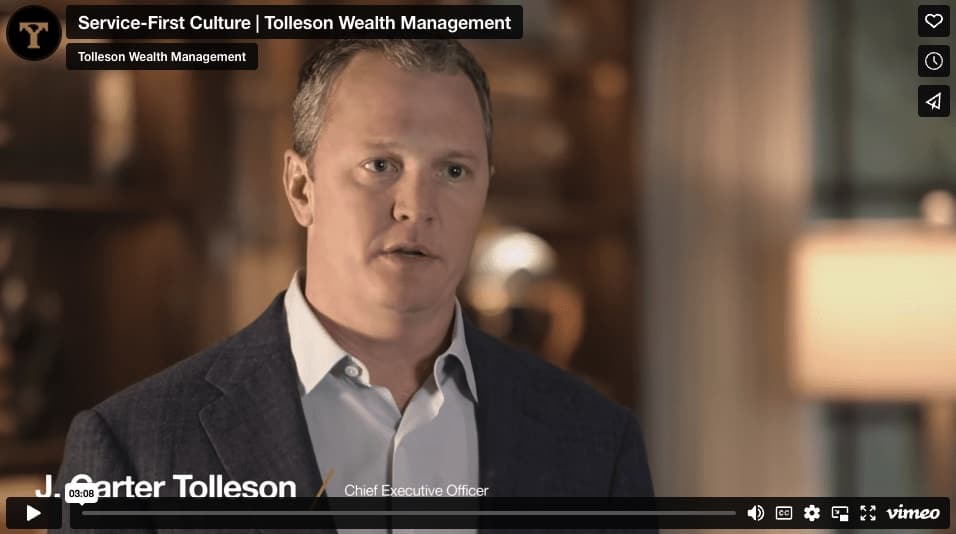 A Service-First Mindset - Tolleson Wealth Management
